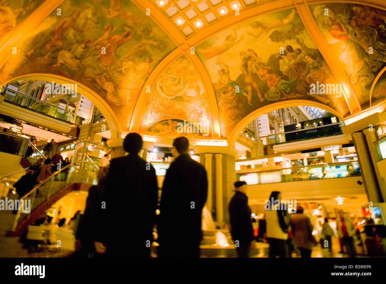 Interior of Pacifica Shopping Mall, Buenos Aires, Argentina Stock Photo ...