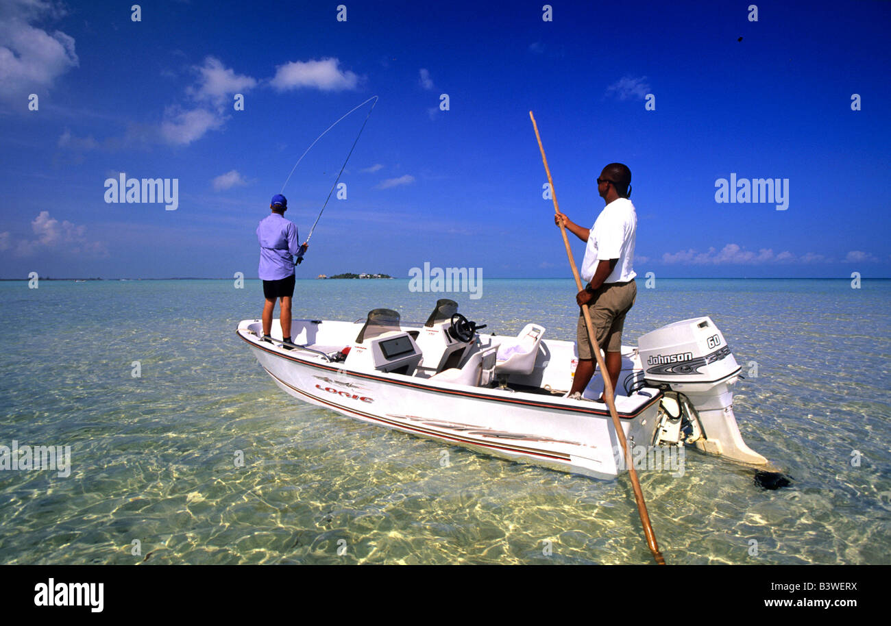 Bone fishing Ambergris Caye, Belize Stock Photo - Alamy