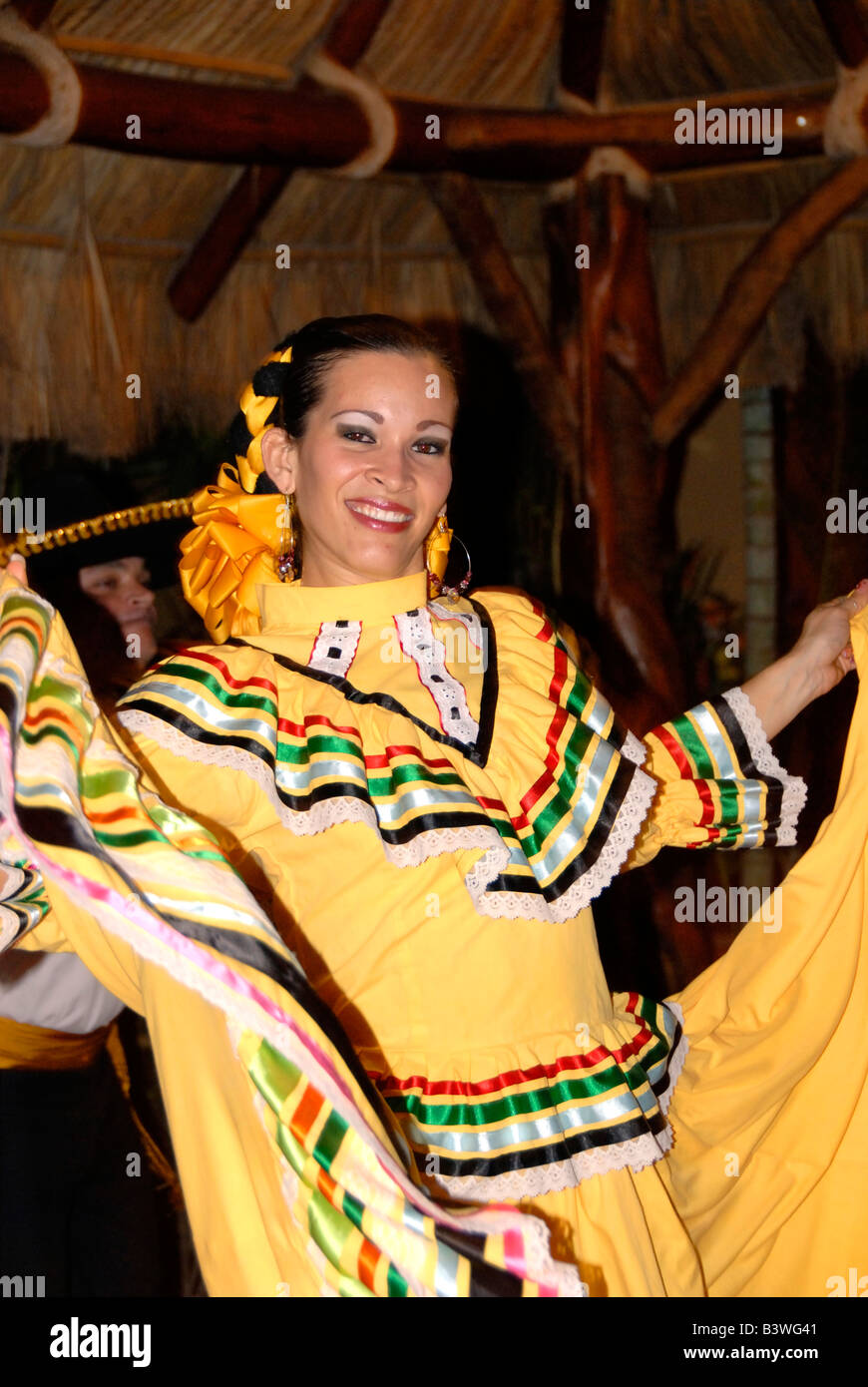 Mexico, State of Sinaloa, El Fuerte. Colonial hotel Posada del Hidalgo ...