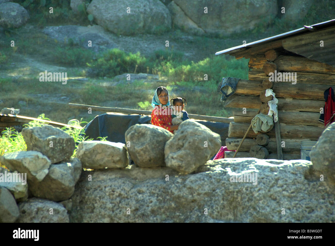 Mexico, Chihuahua, Copper Canyon. Tarahumara Indians Stock Photo - Alamy
