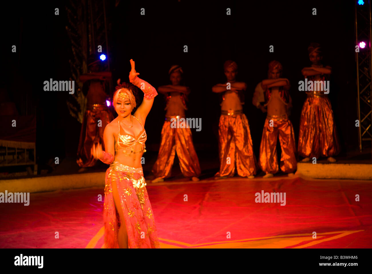 Traditional Mexican Circus, near Cabo San Lucas, Baja California ...