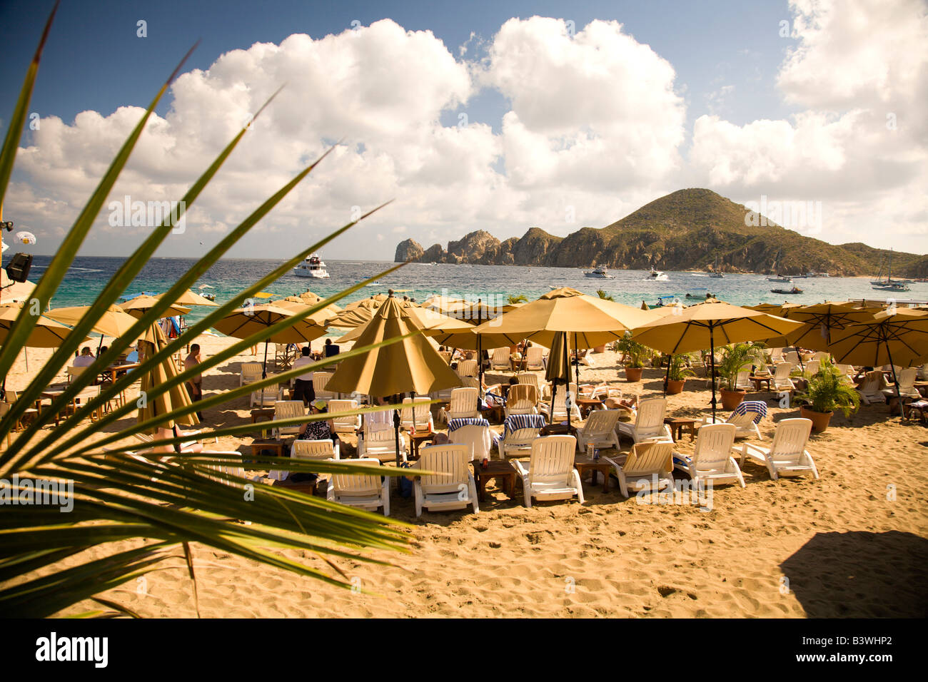 Medano Beach, Baja Cantina Beach Club, Cabo San Lucas, Baja California ...