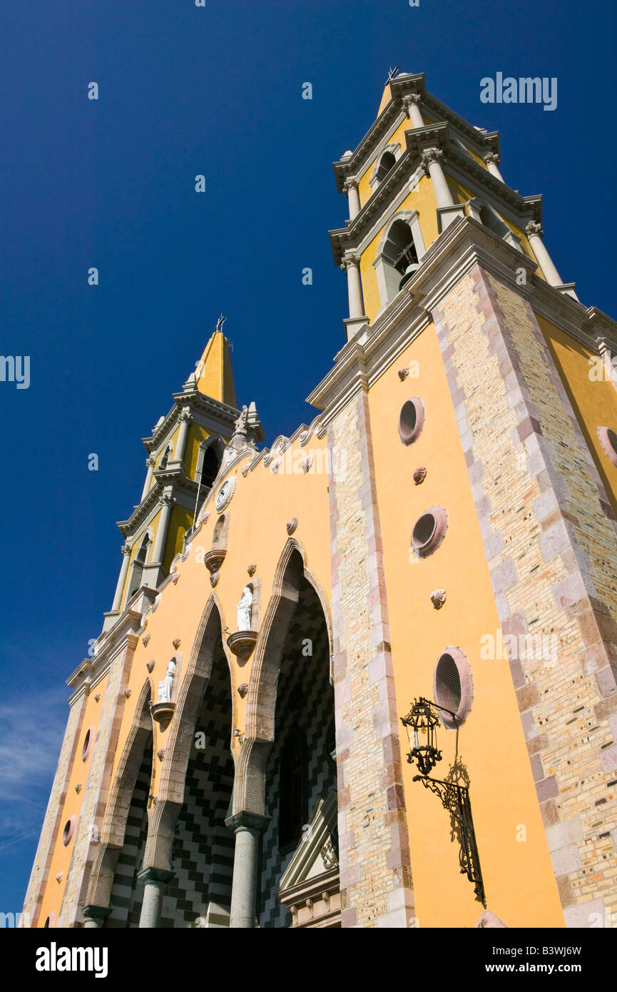 Mexico, Sinaloa State, Mazatlan. Old Mazatlan- Cathedral (b.1890 Stock ...