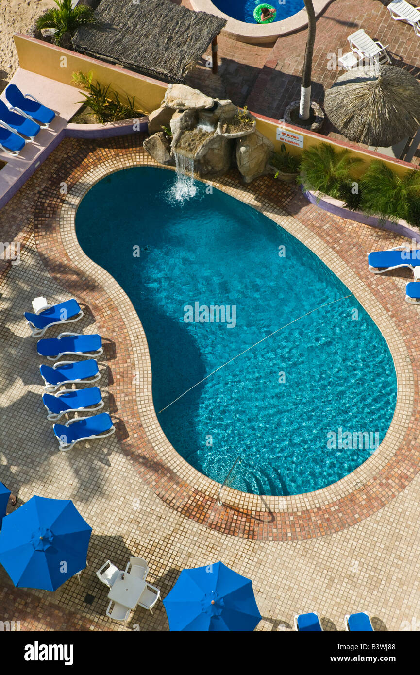 Mexico, Sinaloa State, Mazatlan. Zona Dorada / Golden Hotel Zone-Playa ...