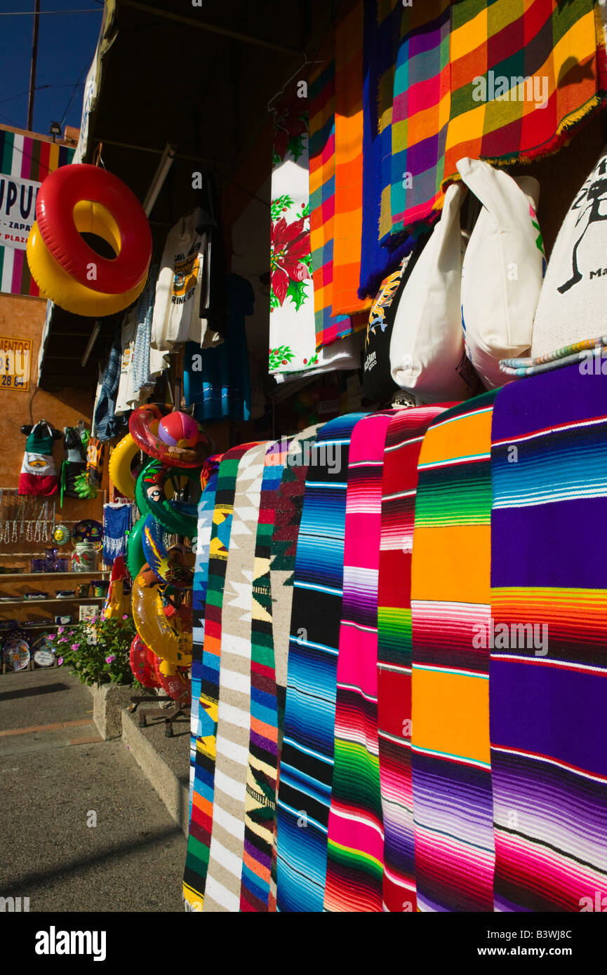 Mexico, Sinaloa State, Mazatlan. Zona Dorada / Golden Hotel Zone ...