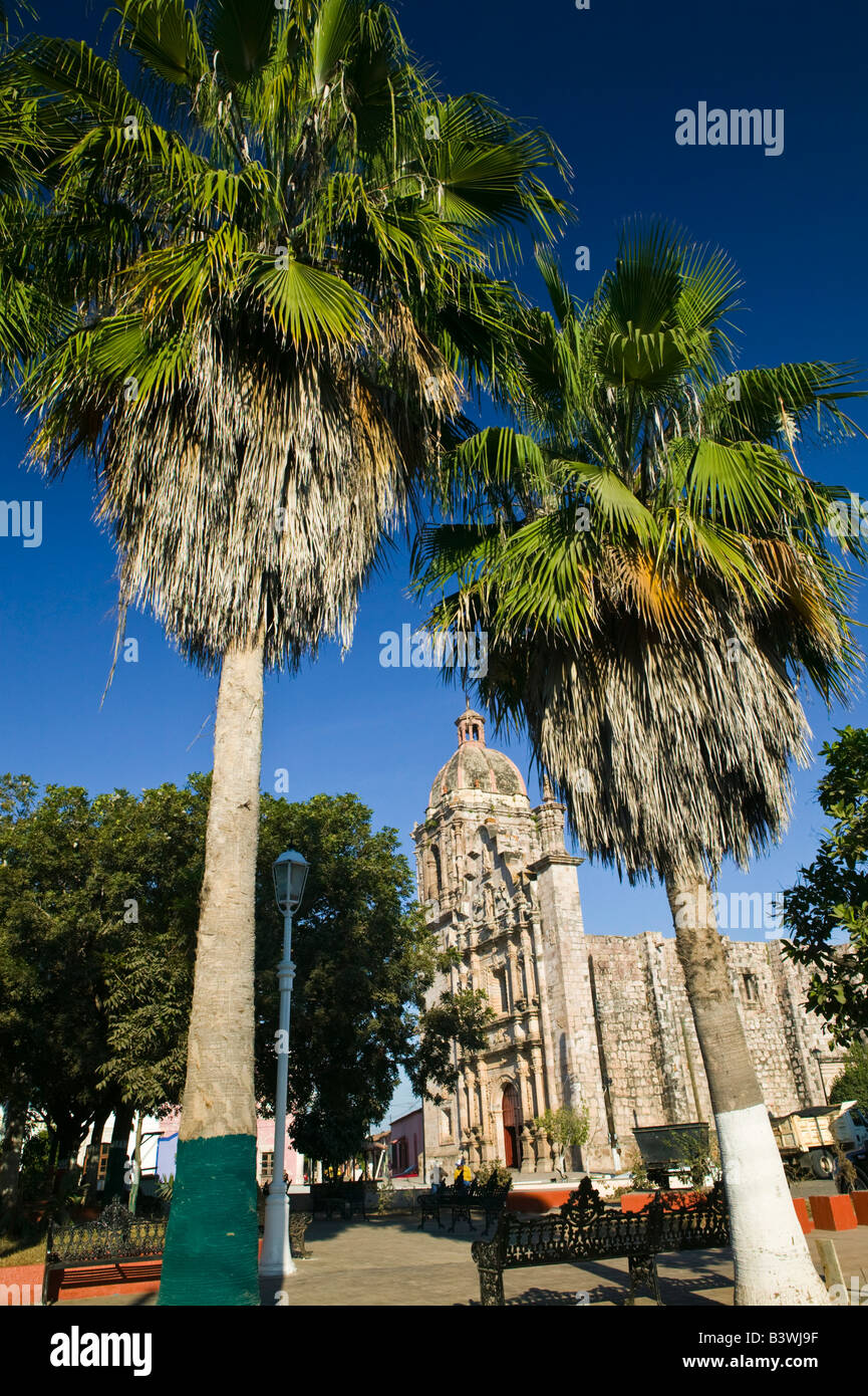 Mexico, Sinaloa State, Mazatlan. Town Church of San Sebastian Stock ...