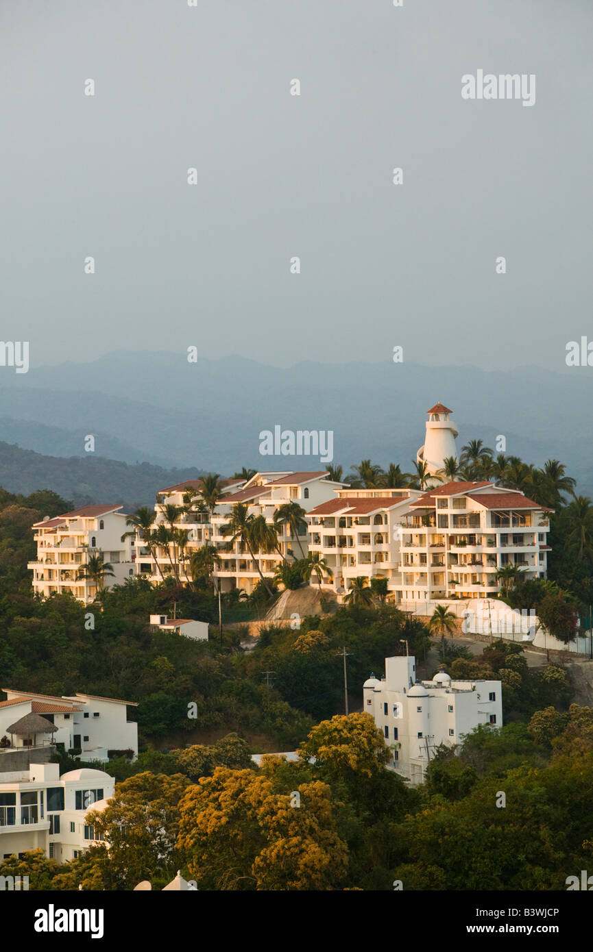 Mexico, Colima, Manzanillo. Peninsula de Santiago / Resort Condominiums ...
