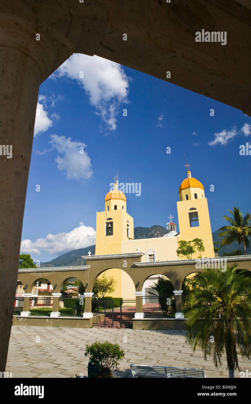 Mexico, Colima, Minatitlan. Town Church Stock Photo - Alamy
