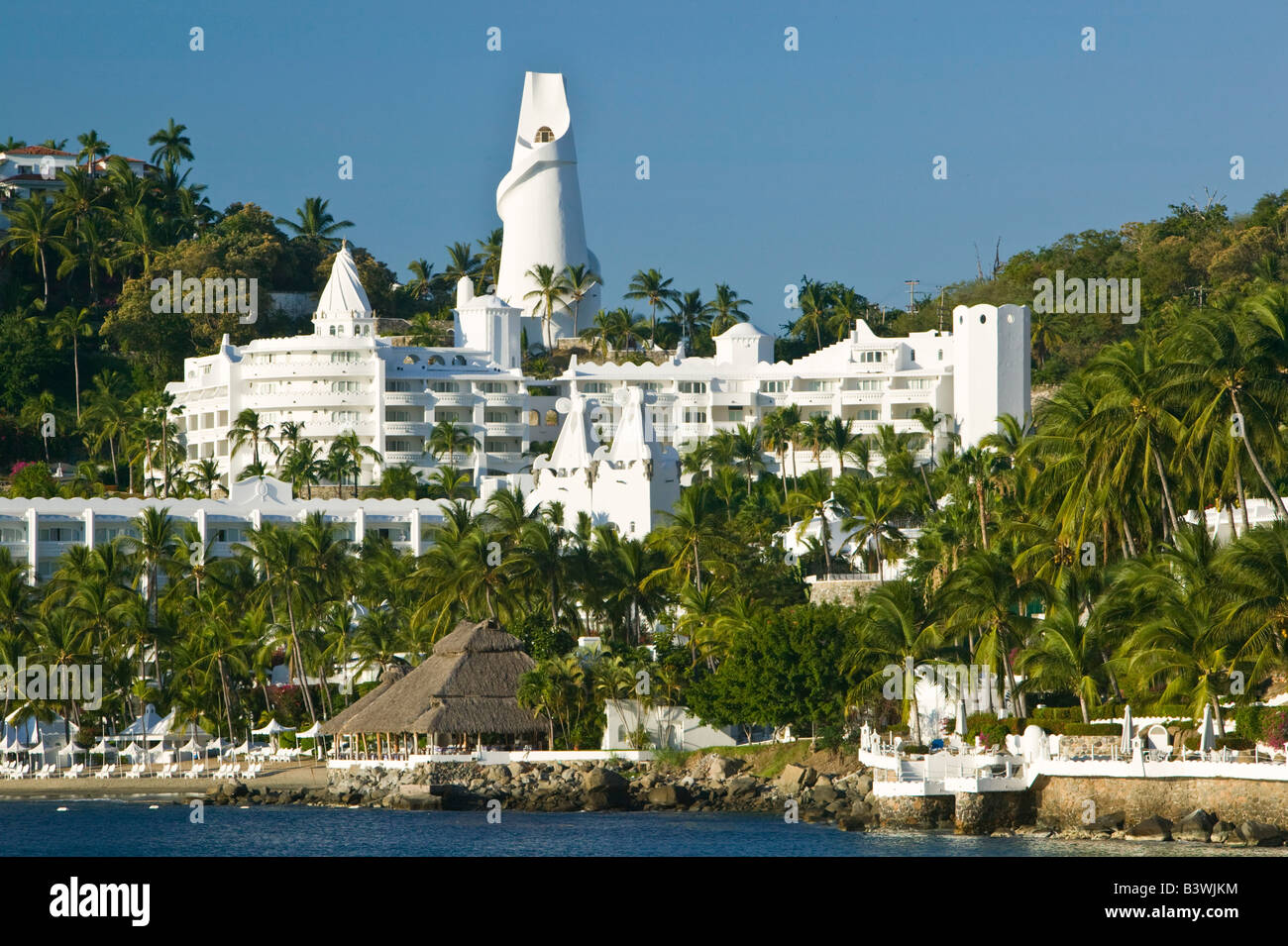 Mexico, Colima, Manzanillo. Brisas Las Hadas Resort / Morning View ...