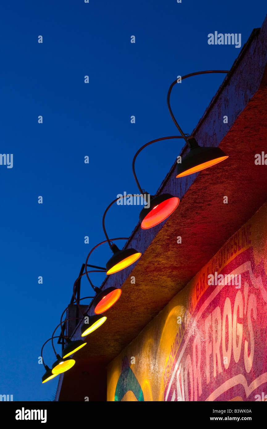 Mexico, Guerrero, Ixtapa. Detail of Senor Frog Bar Sign Stock Photo - Alamy