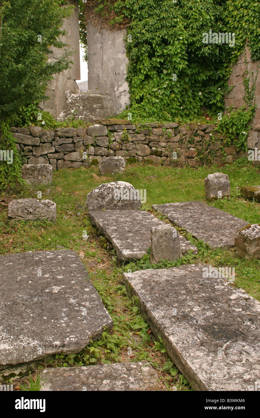 Church cemetery ruins county clare hi-res stock photography and images ...