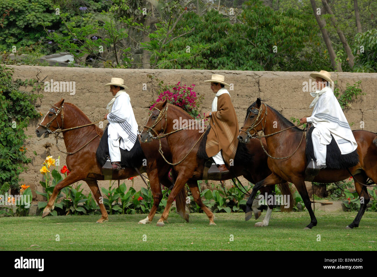 Man with cowboy costume riding horse hi-res stock photography and ...
