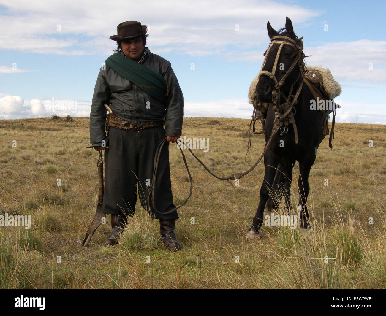 Person standing gaucho standing hi-res stock photography and images - Alamy