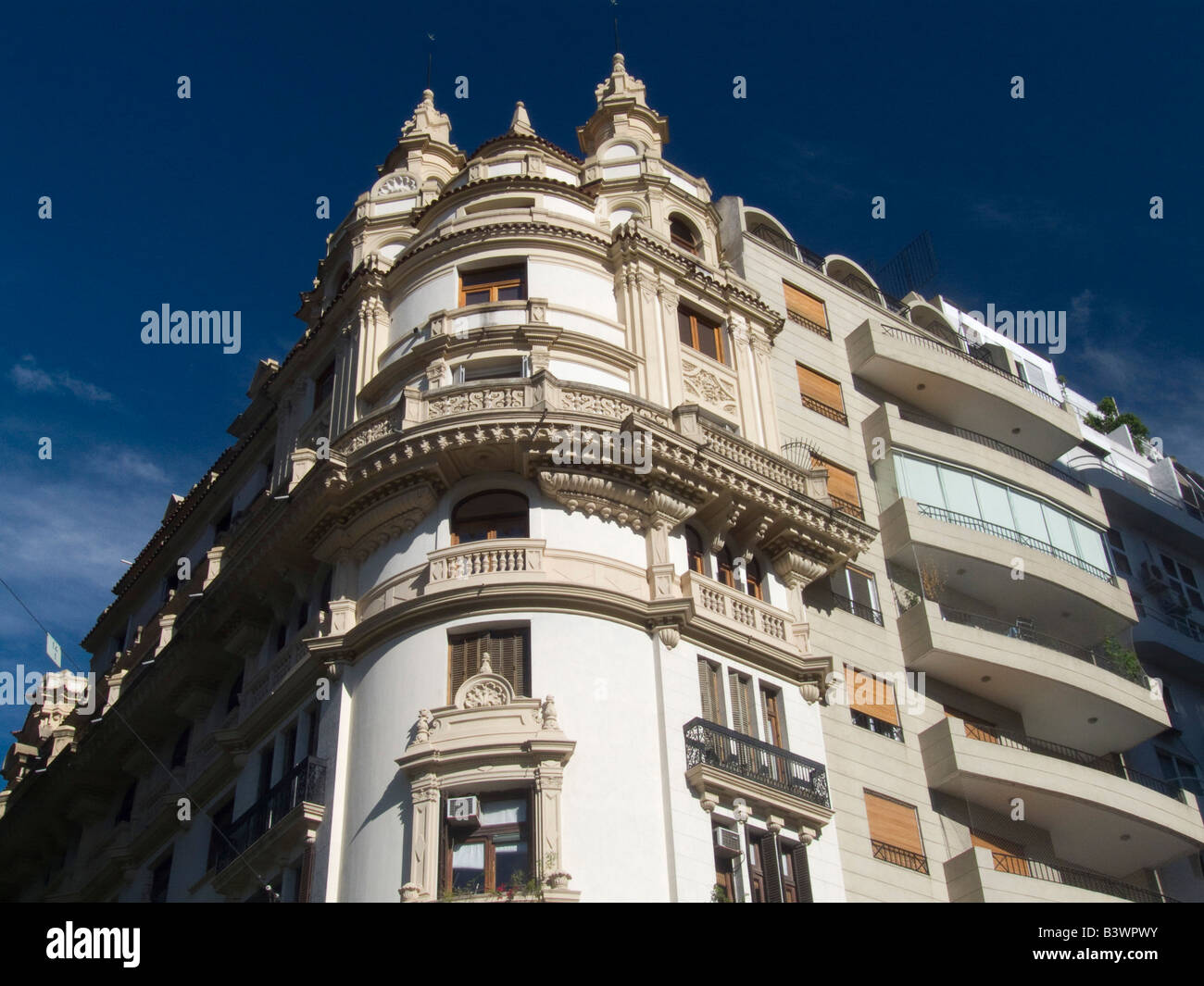 Low angle view of a building, Buenos Aires, Argentina Stock Photo - Alamy