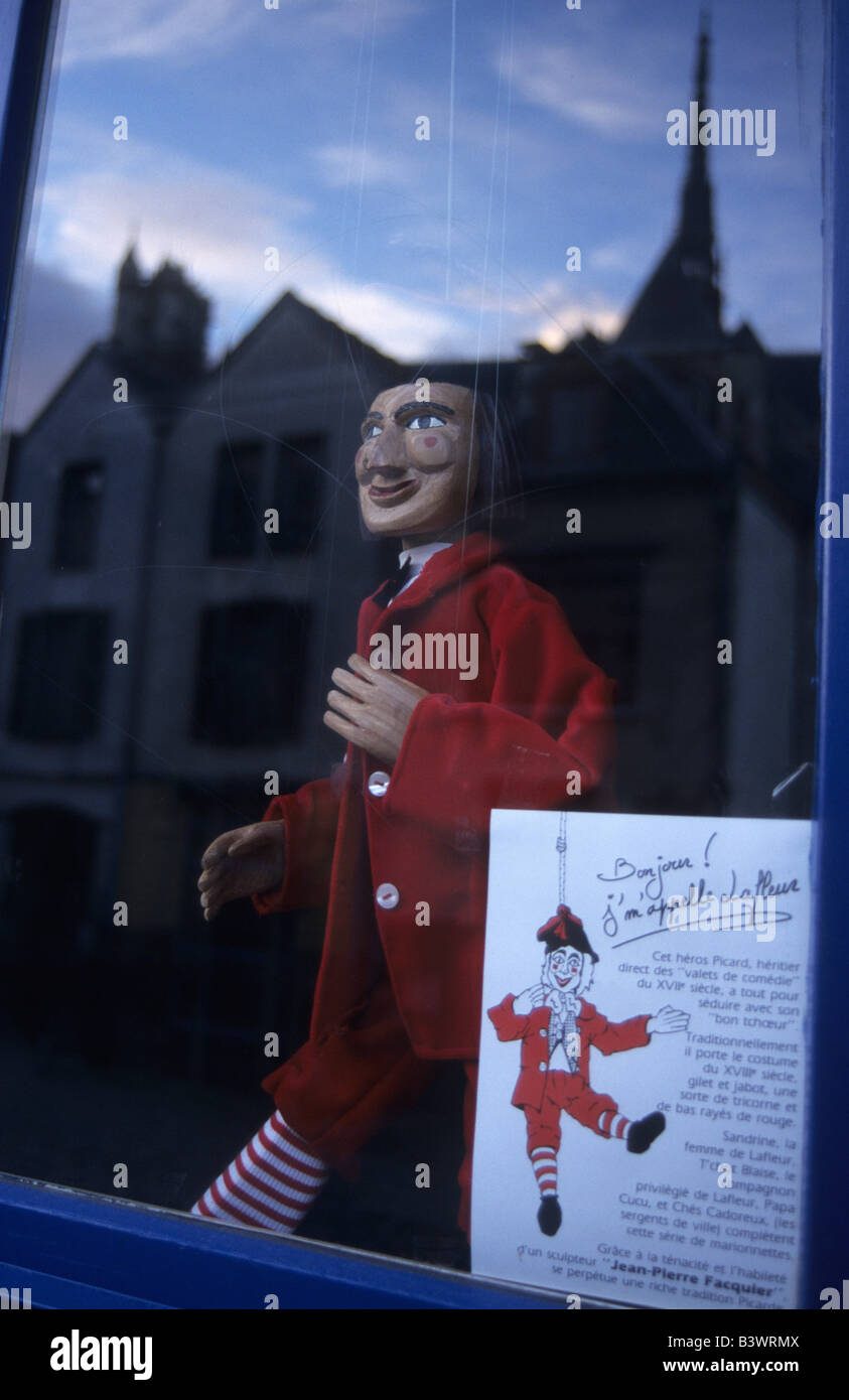 Lafleur puppet in AMIENS Picardie region France Stock Photo - Alamy