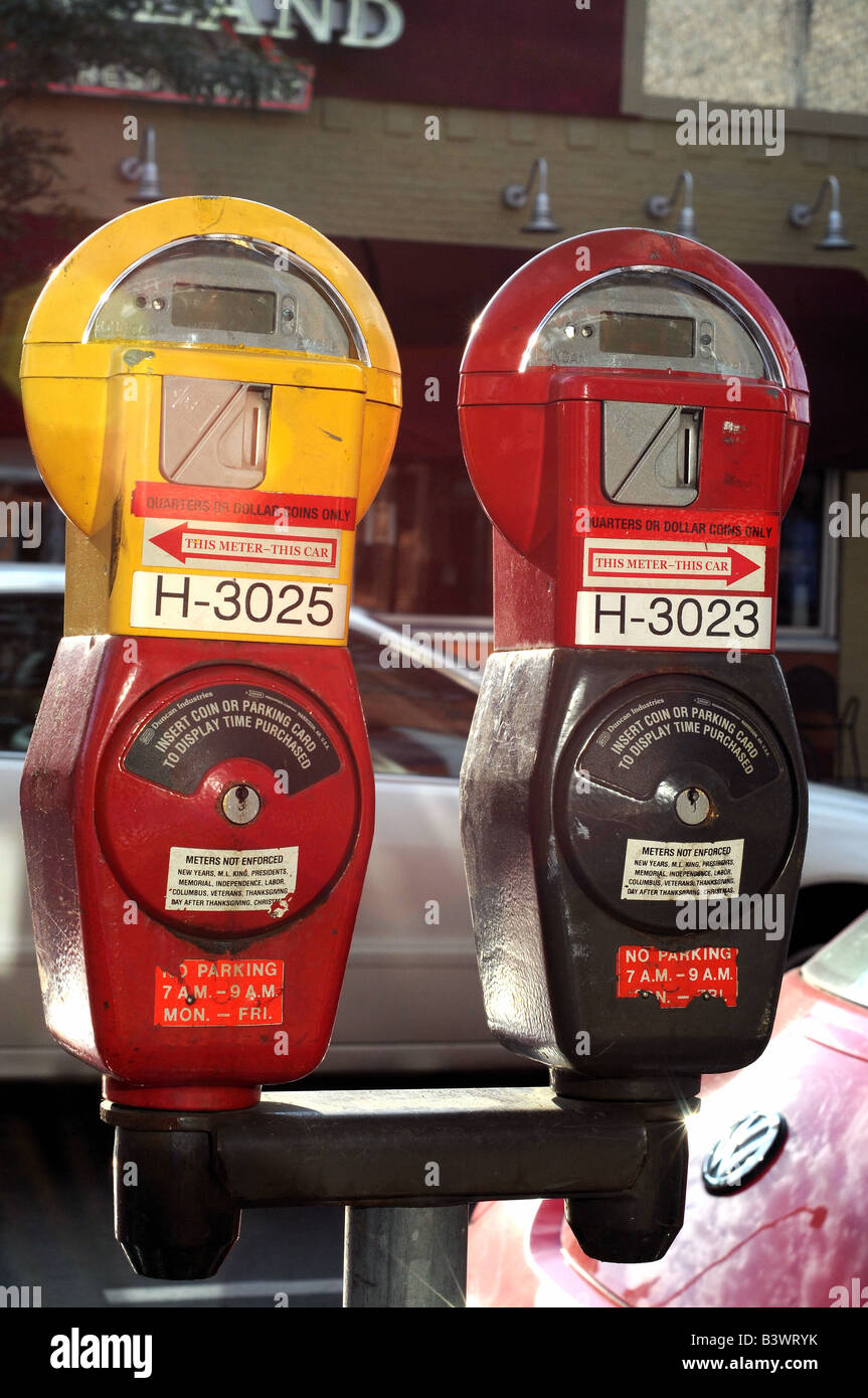 Car Park Meters High Resolution Stock Photography and Images - Alamy