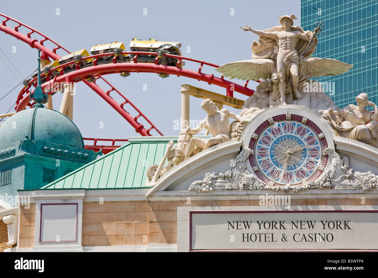 New York Vegas Roller Coaster High Resolution Stock Photography and ...