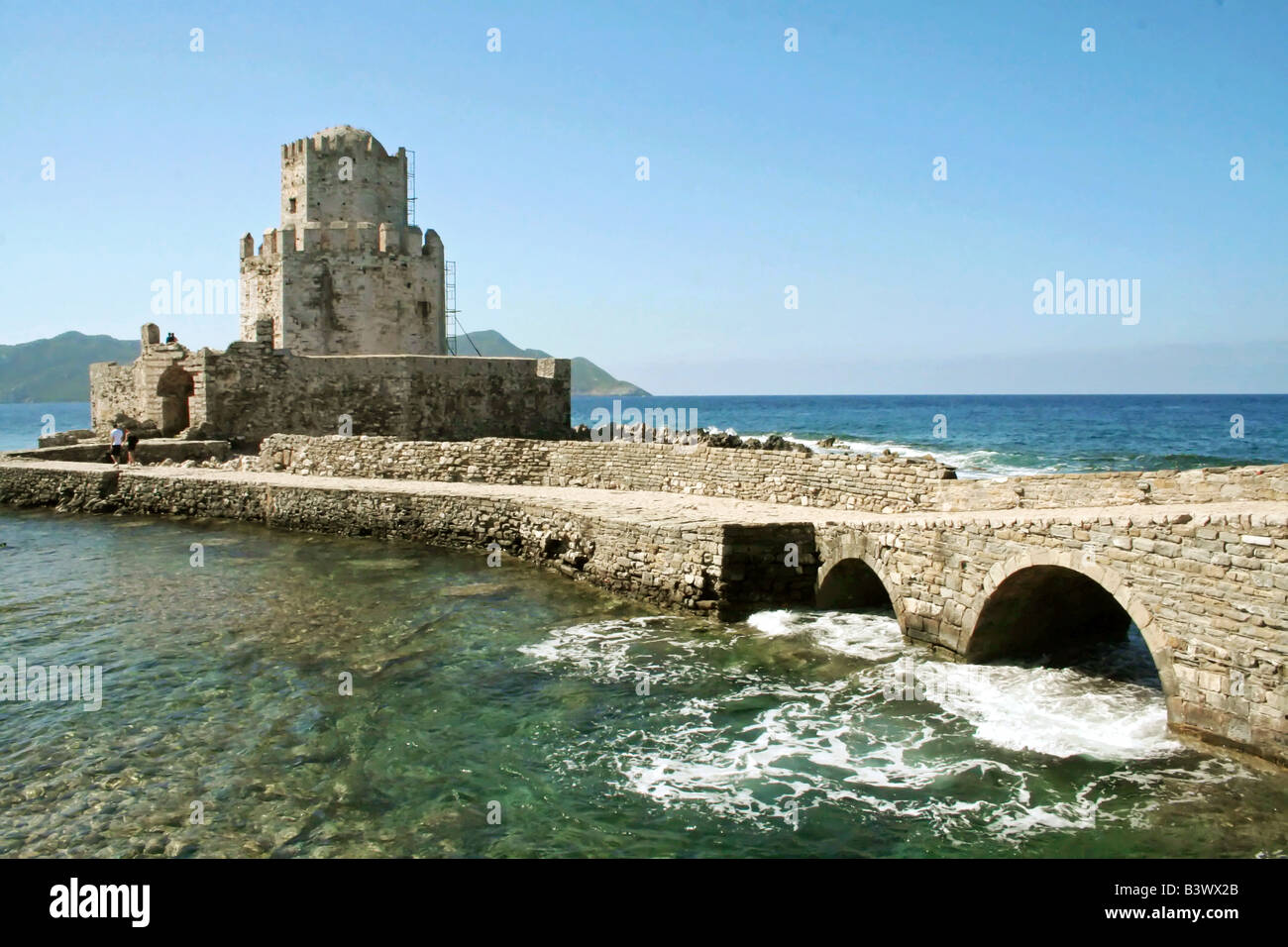 Methoni castle messenia hi-res stock photography and images - Alamy