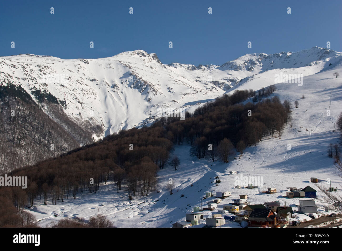 Sharr Mountains national park landscape. Kosovo Stock Photo - Alamy