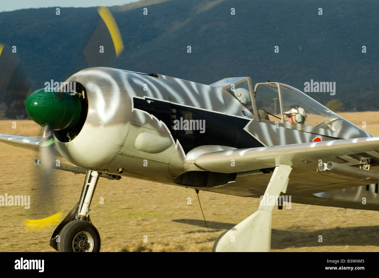 FW 190 Luftwaffe Focke Wulf Wolf 1/2 scale replica Stock Photo - Alamy