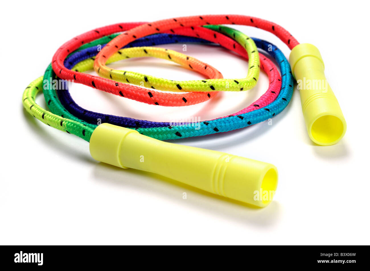 Plastic skipping rope Stock Photo - Alamy