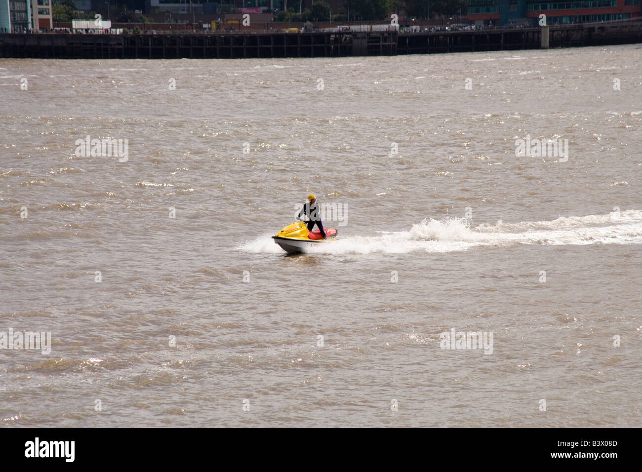 Merseyside Fire and Rescue Service jet ski at the Tall Ships race in ...