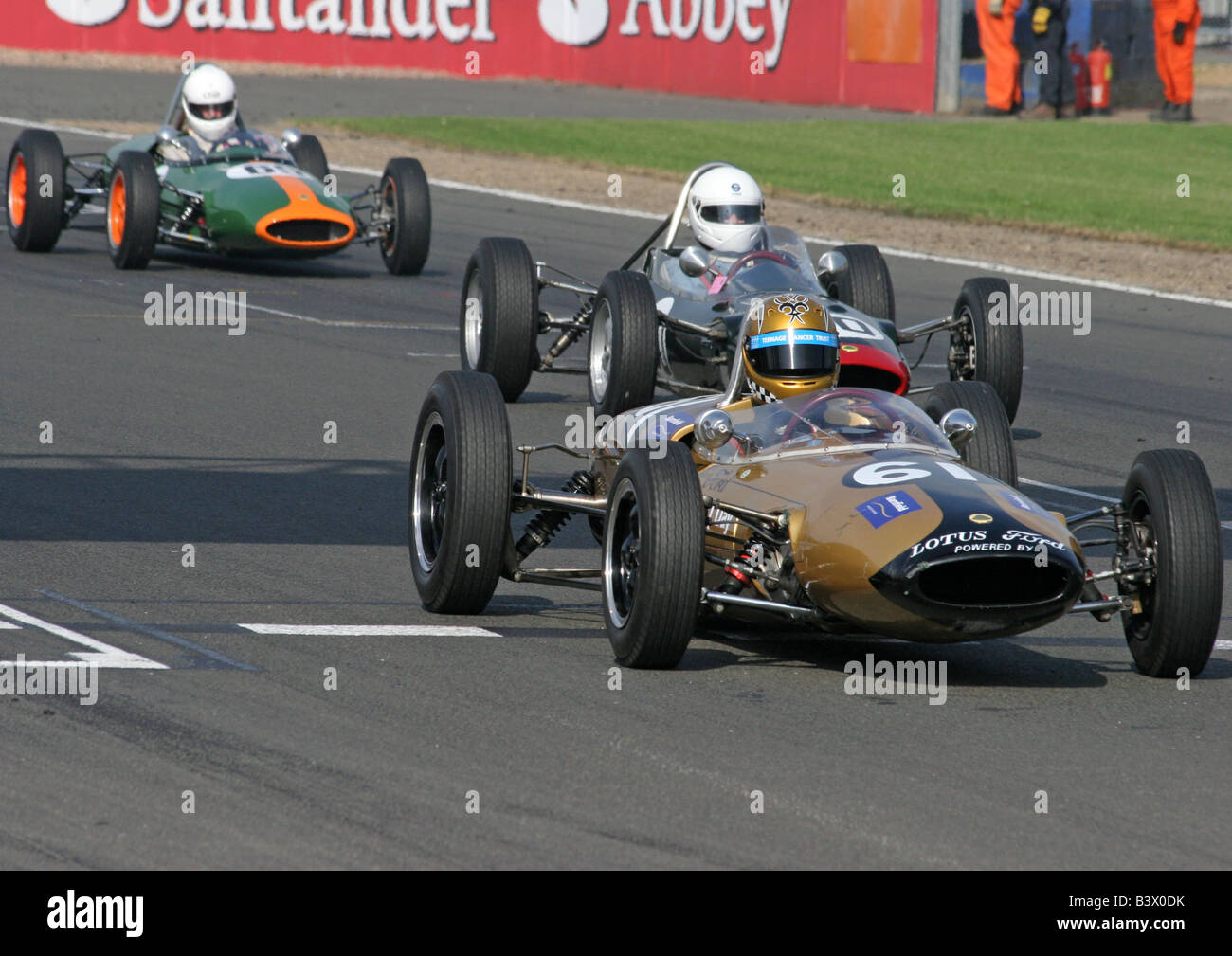 Silverston classic car racing Stock Photo - Alamy