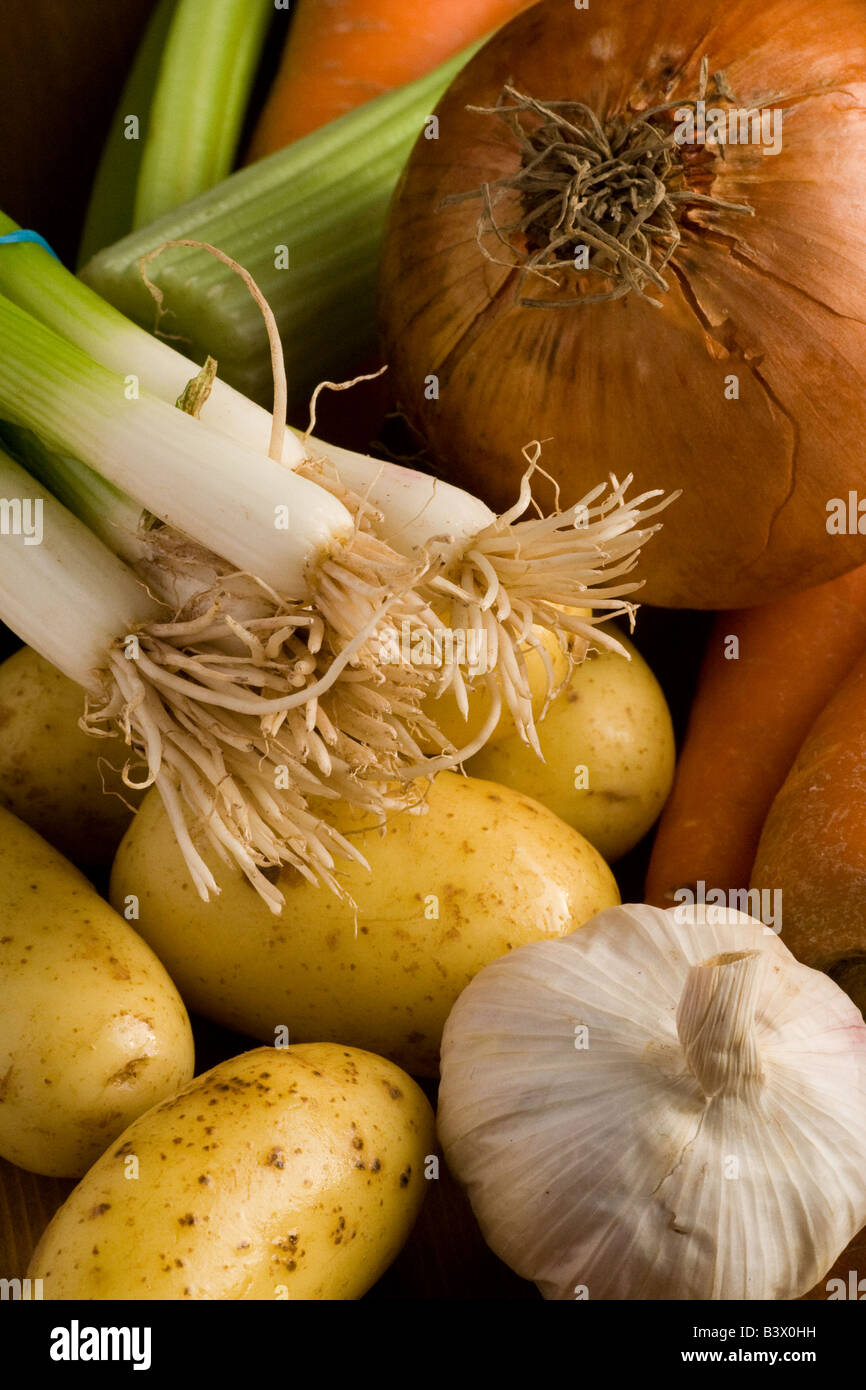 Vegetable still life Stock Photo - Alamy