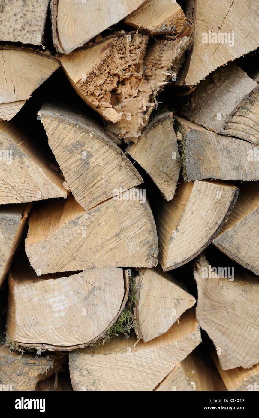 Wood logs stack hi-res stock photography and images - Alamy