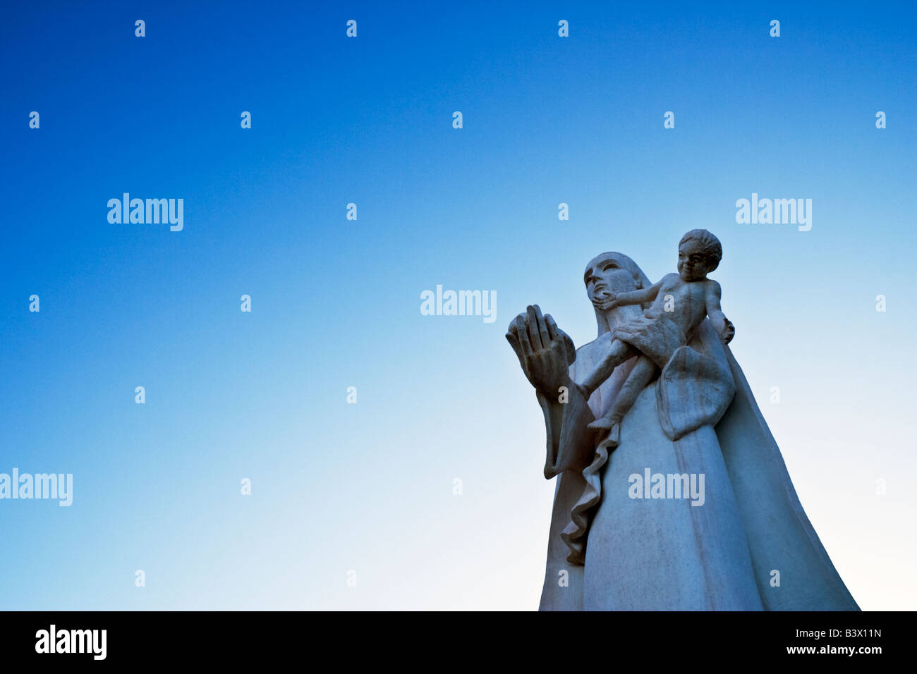 Nuestra Señora de Belen a statue in Belen a small town in the Provincia ...