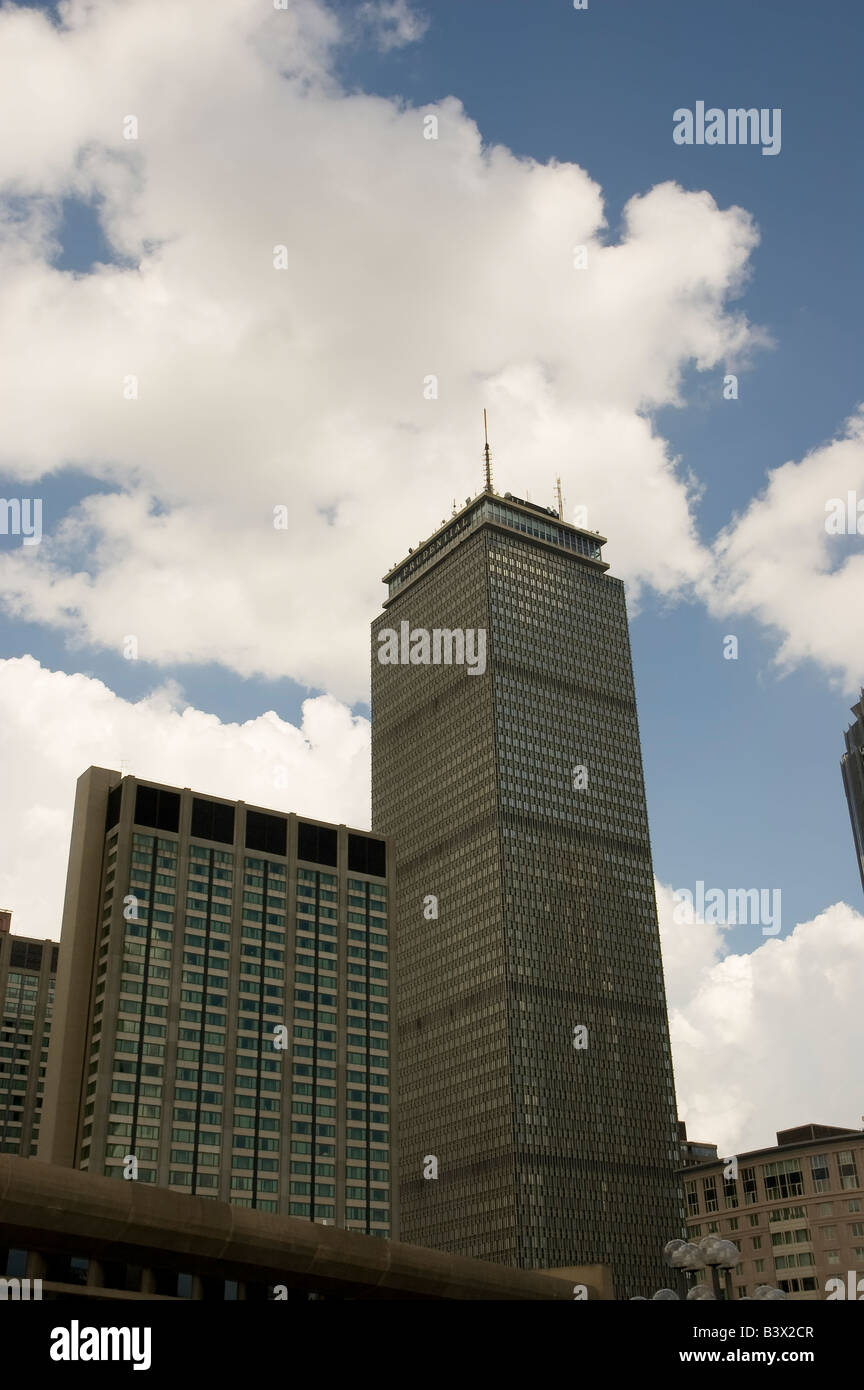Prudential plaza architecture skyline hi-res stock photography and ...