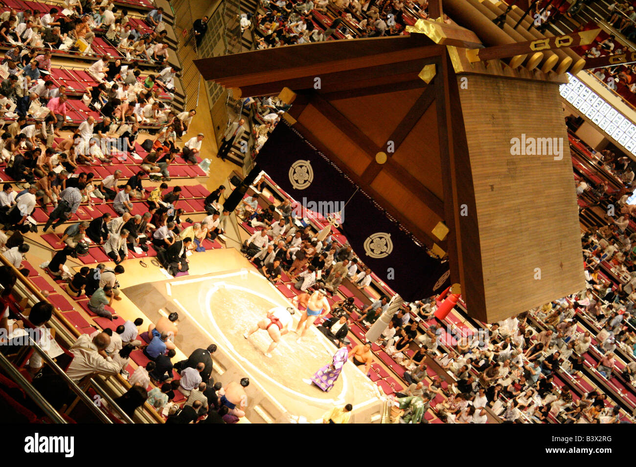 the sumo hall of Ryogoku Stock Photo - Alamy