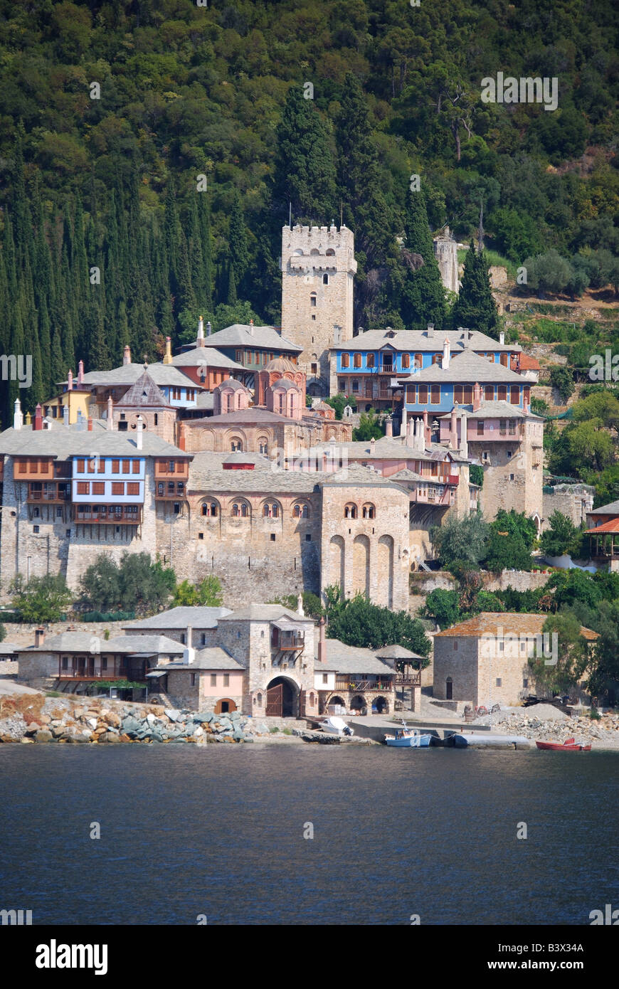Dochiariou Monastery, Athos Peninsula, Chalkidiki, Central Macedonia ...