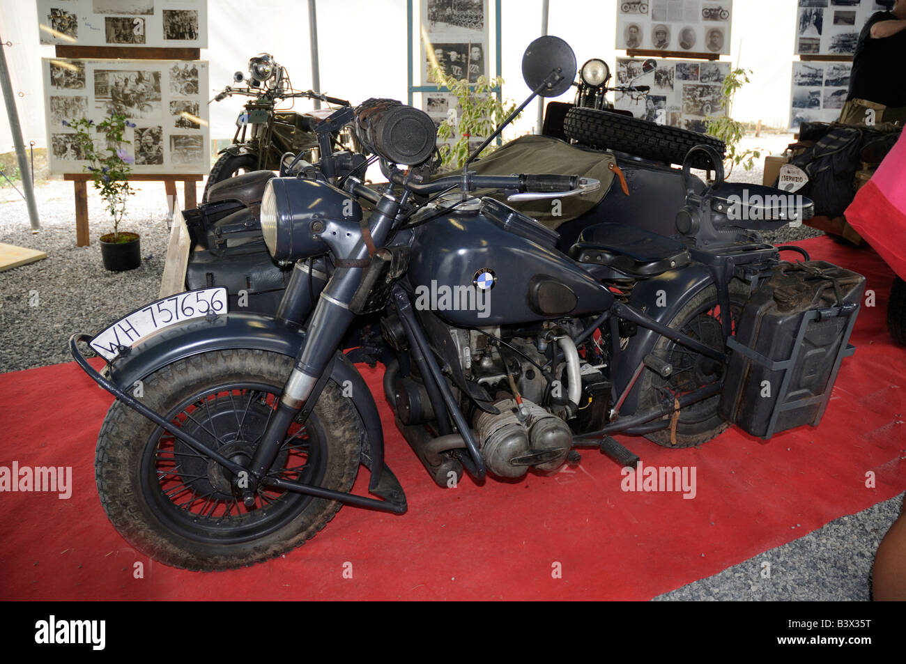 Authentic BMW motorbike used by the German Army in WW2 in motorcycle ...