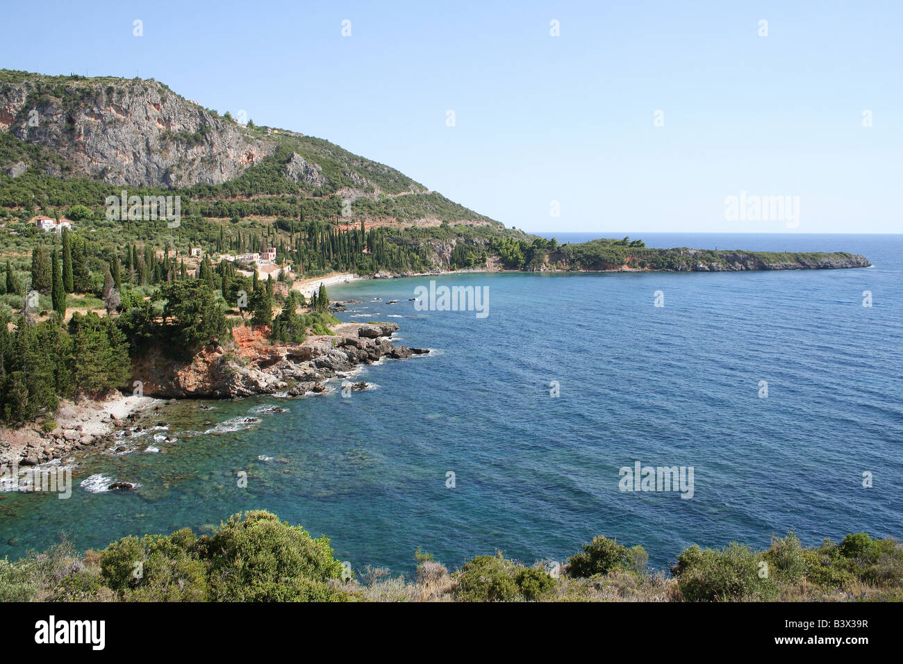 Greece : Mani Stock Photo - Alamy