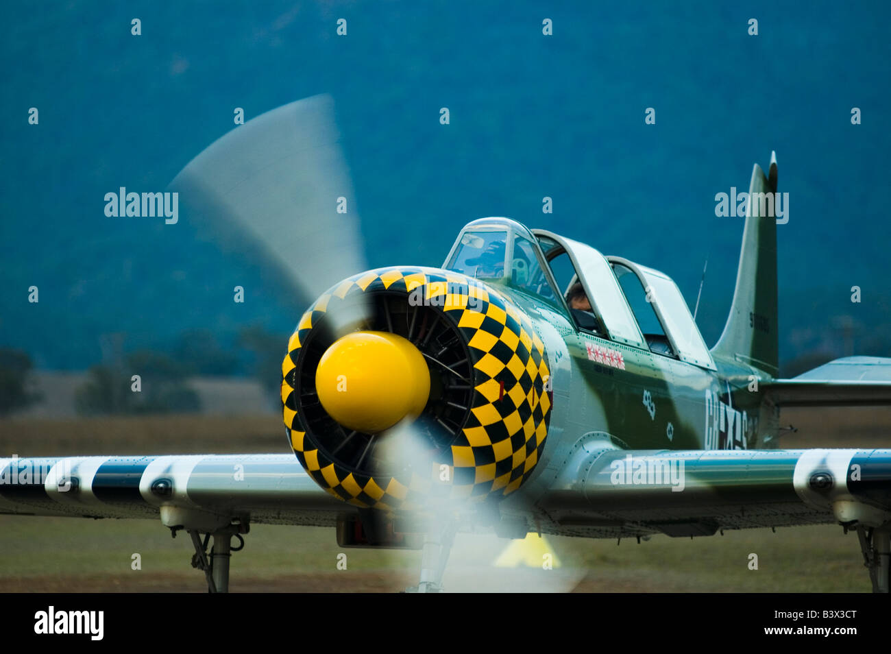 Yakovlev Yak-52 Soviet primary trainer aircraft Stock Photo - Alamy