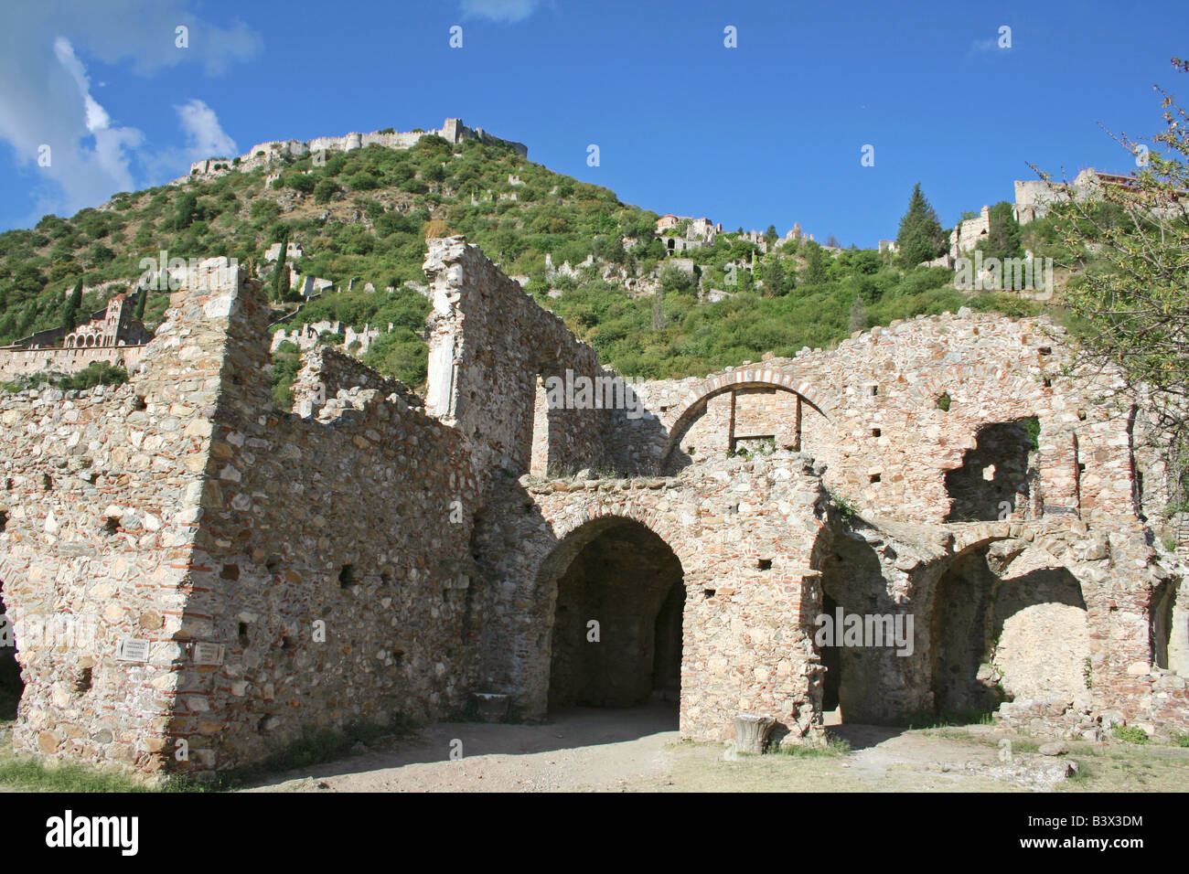 Greece : Mystras Stock Photo - Alamy