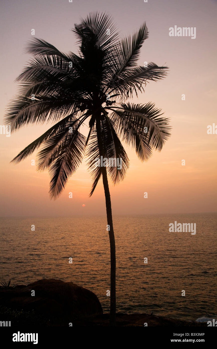 Sunset in Kerala, India Stock Photo - Alamy