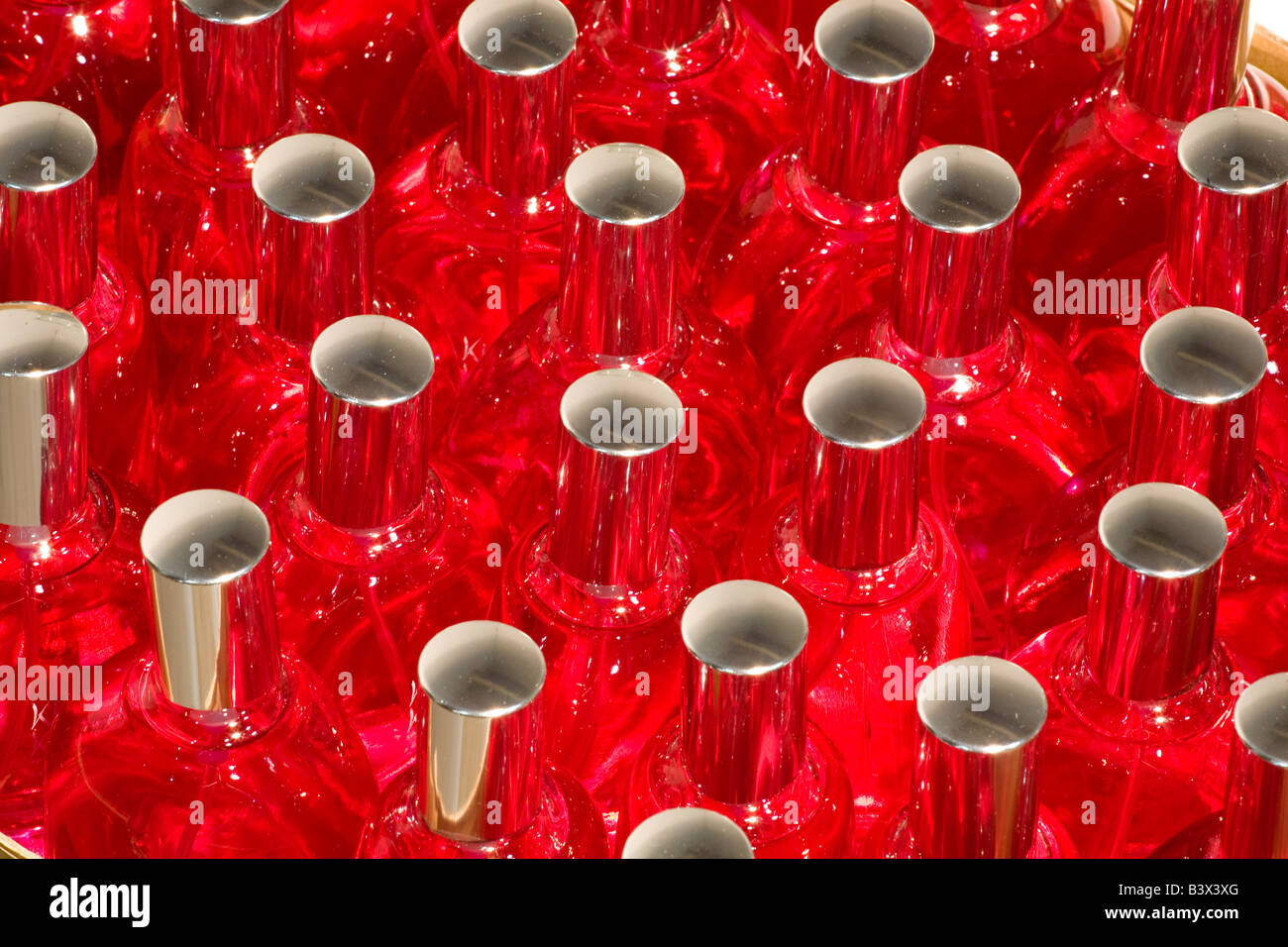 Bottle red repetition hi-res stock photography and images - Alamy
