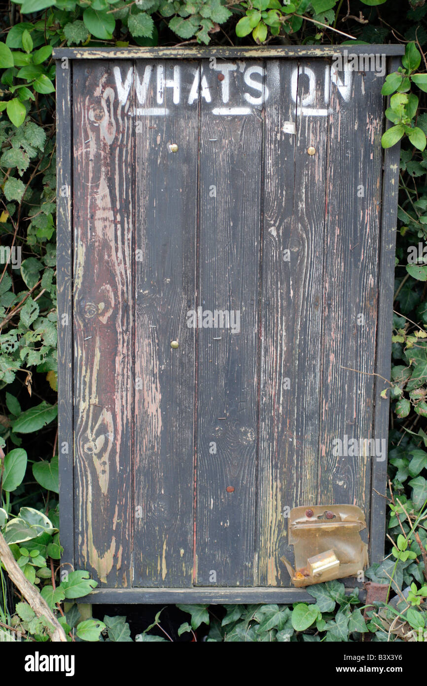 Whats on hi-res stock photography and images - Alamy