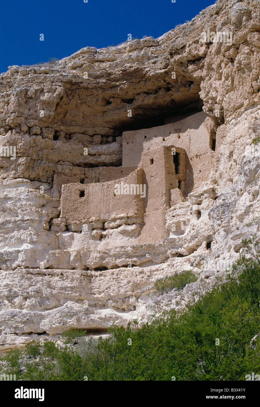 Montezuma Castle National Monument, Arizona. Hohokam Pueblo Indian ...