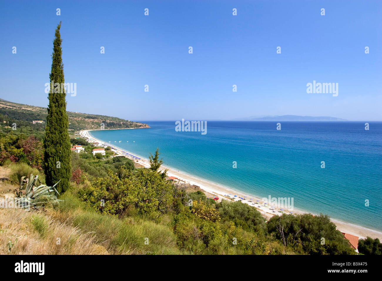 Lourdas beach hi-res stock photography and images - Alamy