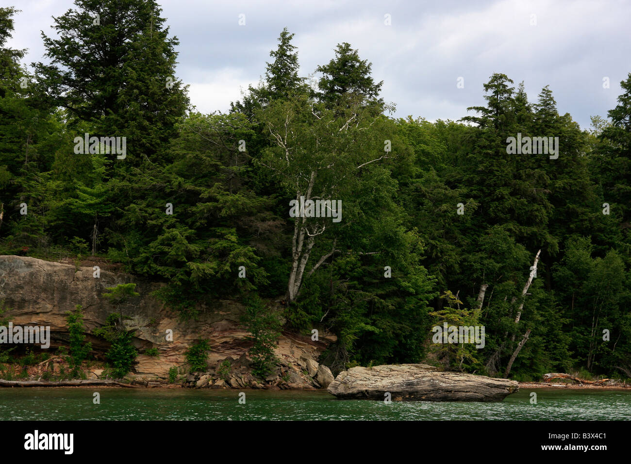 The Grand Island at Lake Superior Upper Peninsula Great Lakes in ...