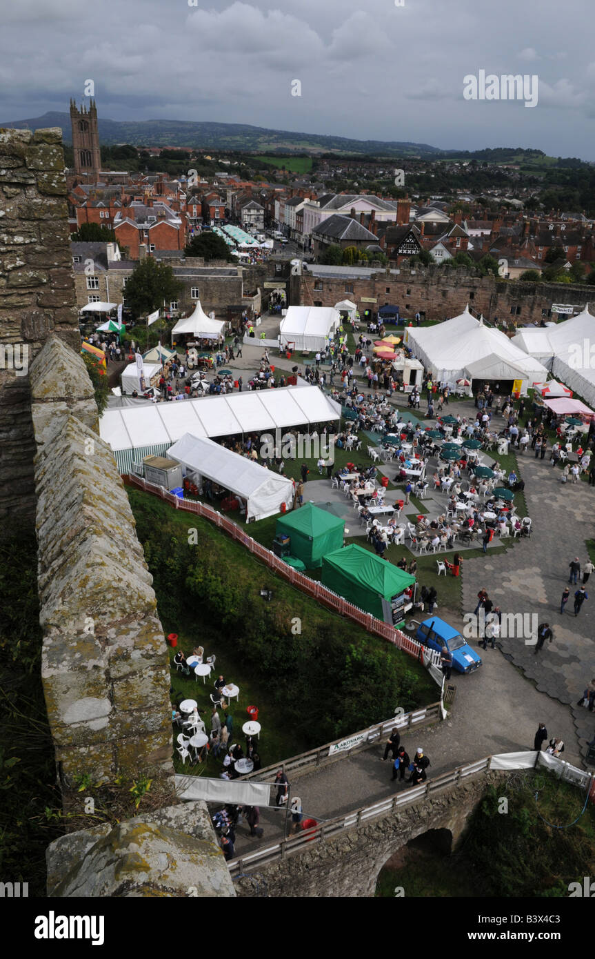 Aerial view of ludlow hi-res stock photography and images - Alamy