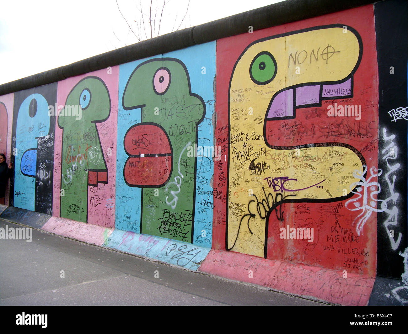 East Side Gallery Berlin Germany Stock Photo - Alamy