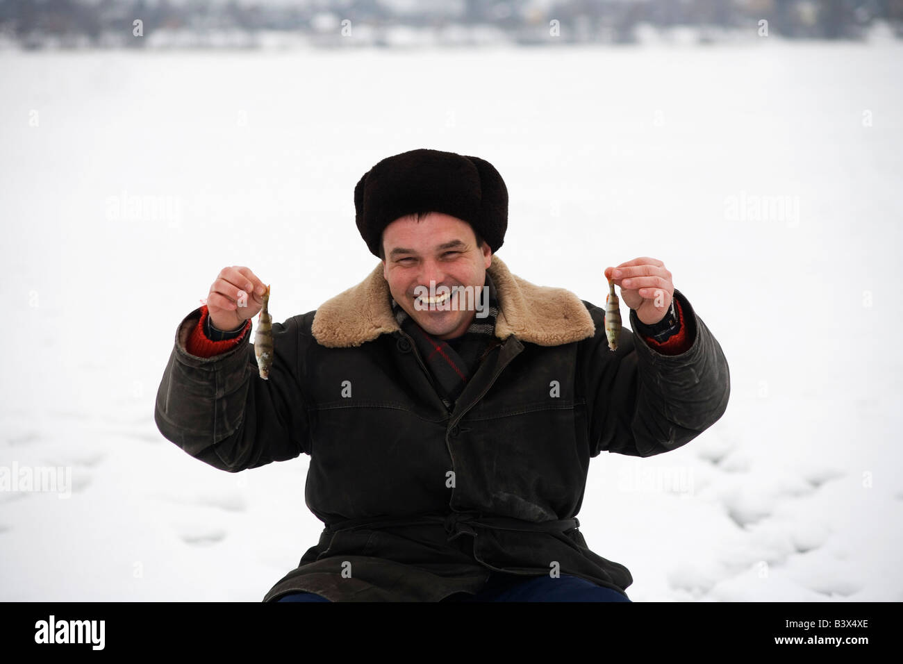 Russian fisherman hi-res stock photography and images - Alamy