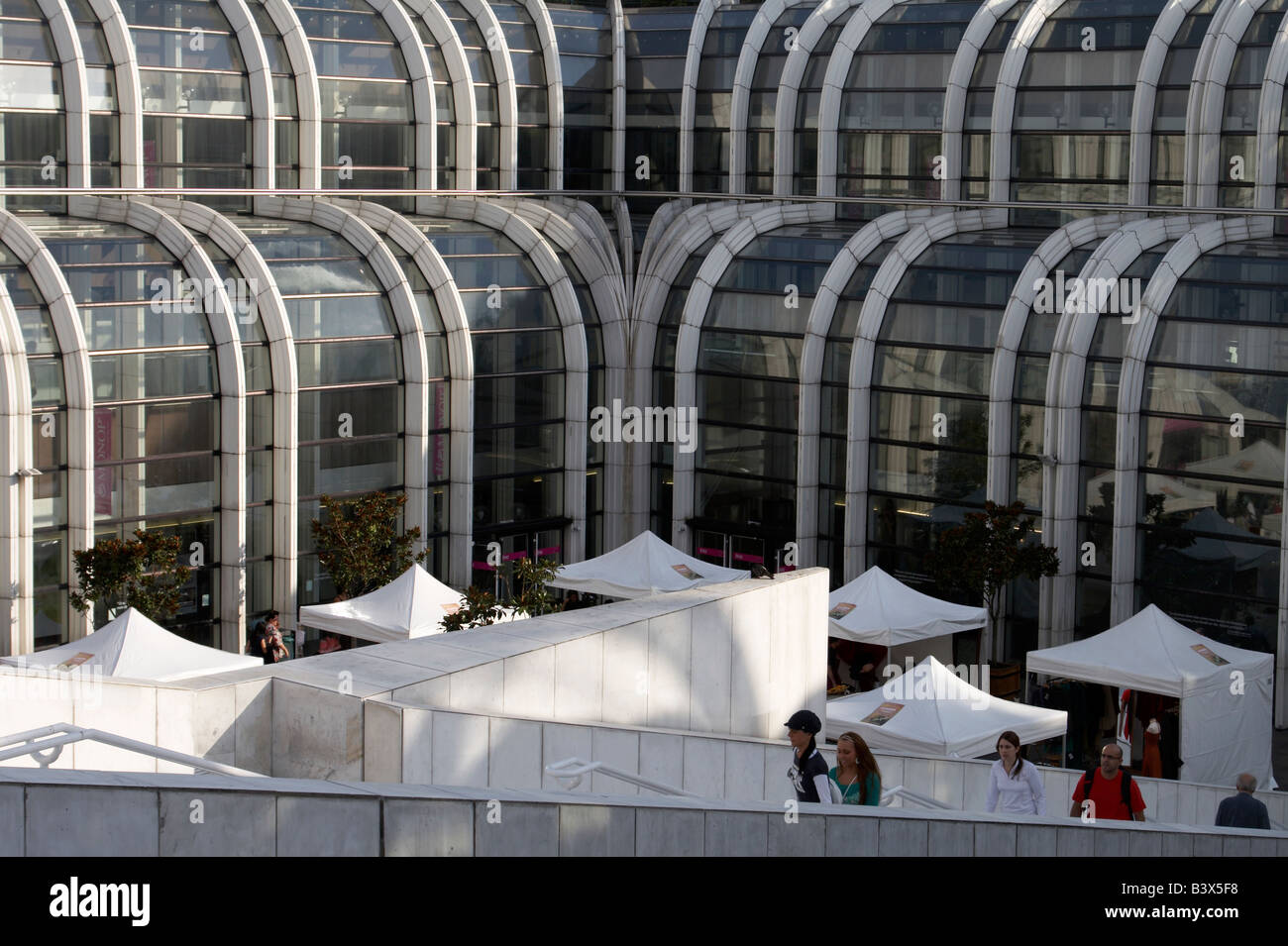 Les Forum des Halles in central Paris, France Stock Photo - Alamy
