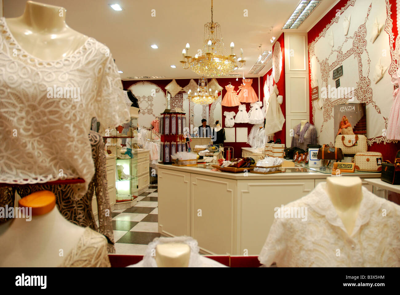 Lace shop brussels belgium hi-res stock photography and images - Alamy