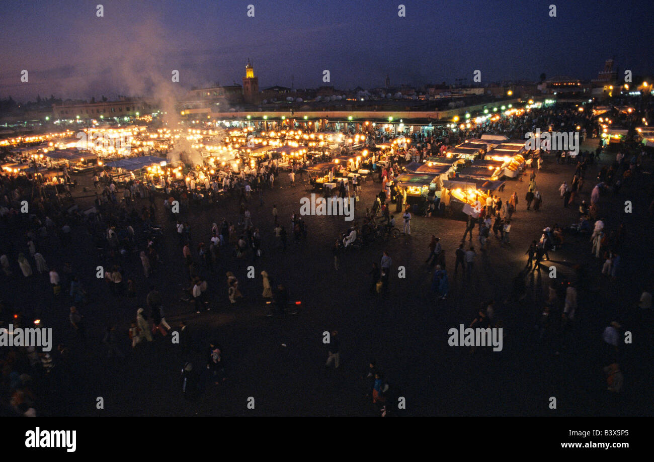 Marrakesh night market hi-res stock photography and images - Alamy