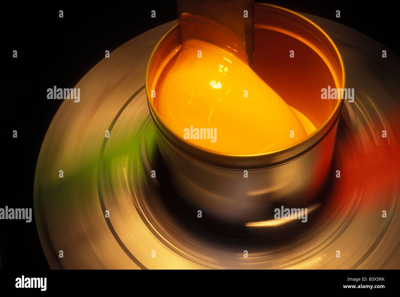 mixing ink dyes paint Stock Photo - Alamy